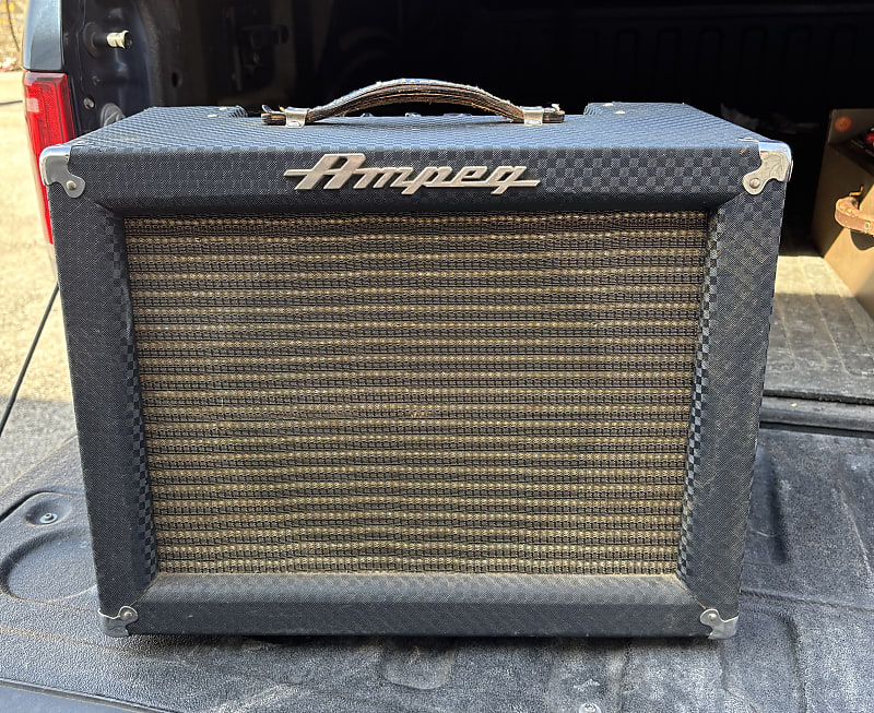 Vintage Ampeg Jet J-12 1960’s - Blue Diamond Tolex | Reverb