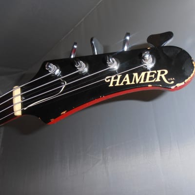 Hamer Blitz 1983 bass with OHSC | Reverb