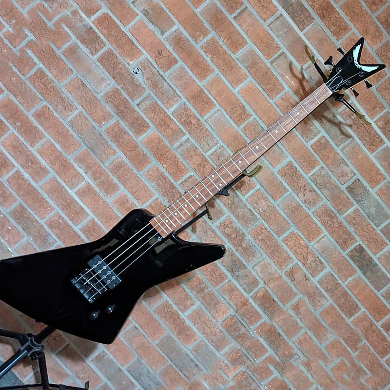 Dean Explorer V Bass - Satin Black | Reverb