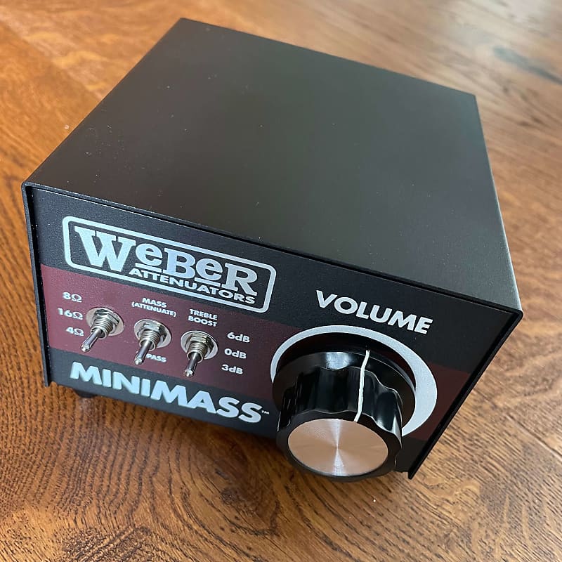 Weber MiniMass 50w Attenuator / Power Soak | Reverb