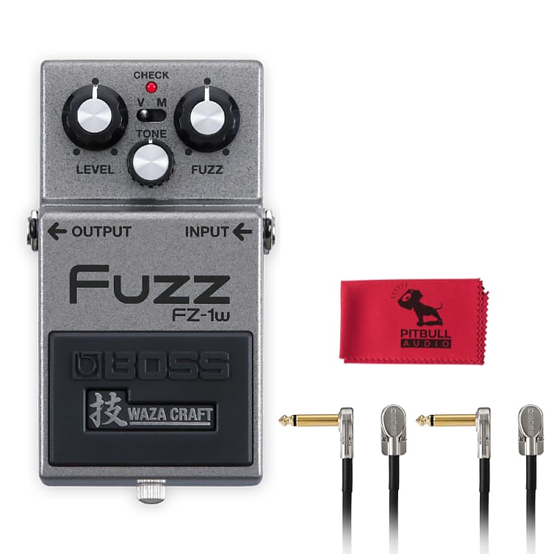 Boss FZ-1W Waza Craft Fuzz Guitar Pedal w/ Patch Cables & | Reverb