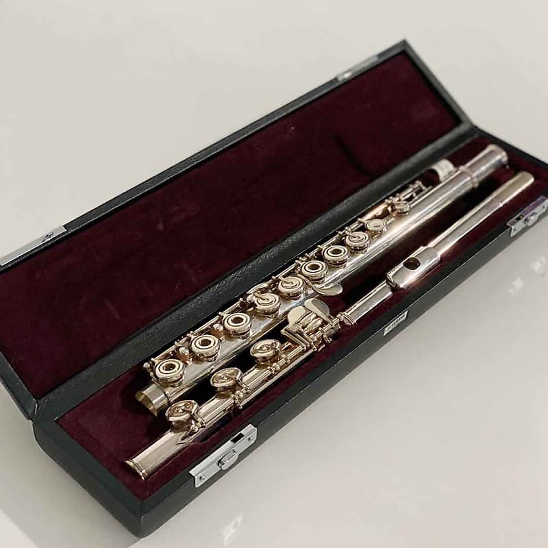 Professional Yamaha 584 flute w/ 925 EC Silver Headjoint | Reverb