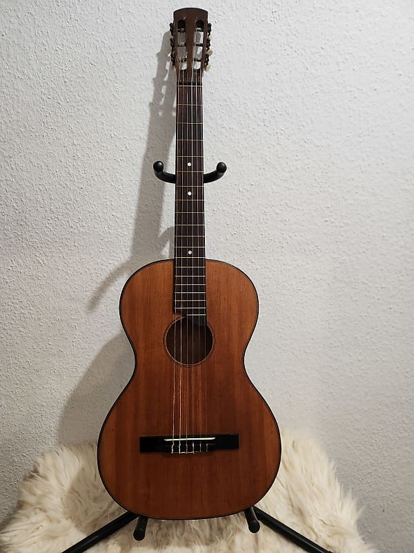Gitarre Parlor 1955/1960 - Braun | Reverb