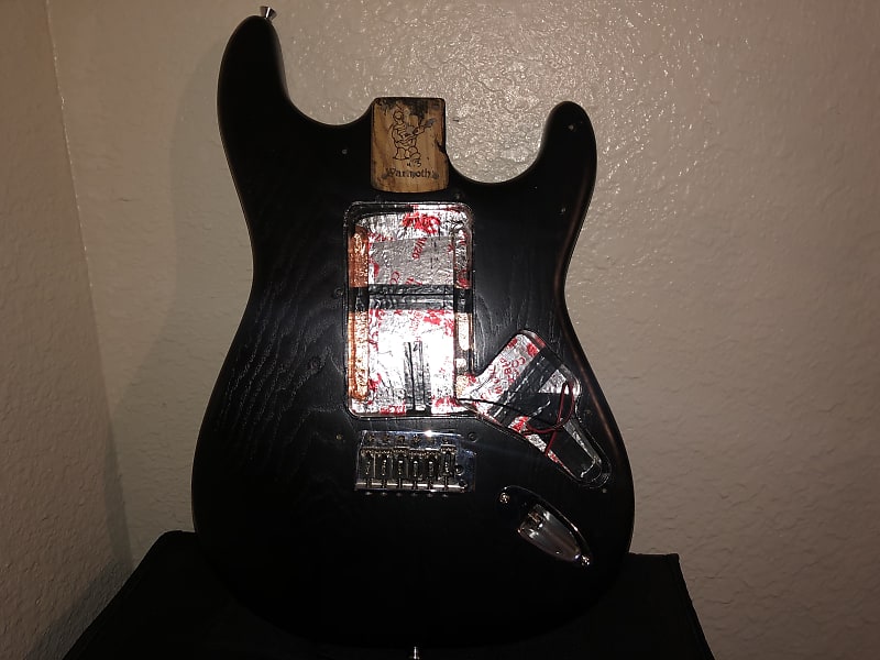 Warmoth 7/8 stratocaster guitar body | Reverb