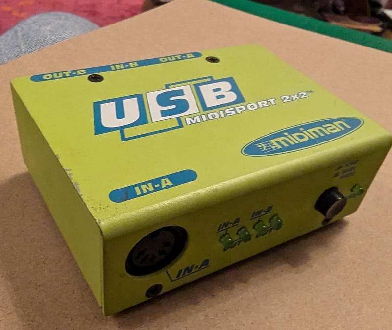 Midiman Midisport 2x2 Midi Interface | Reverb