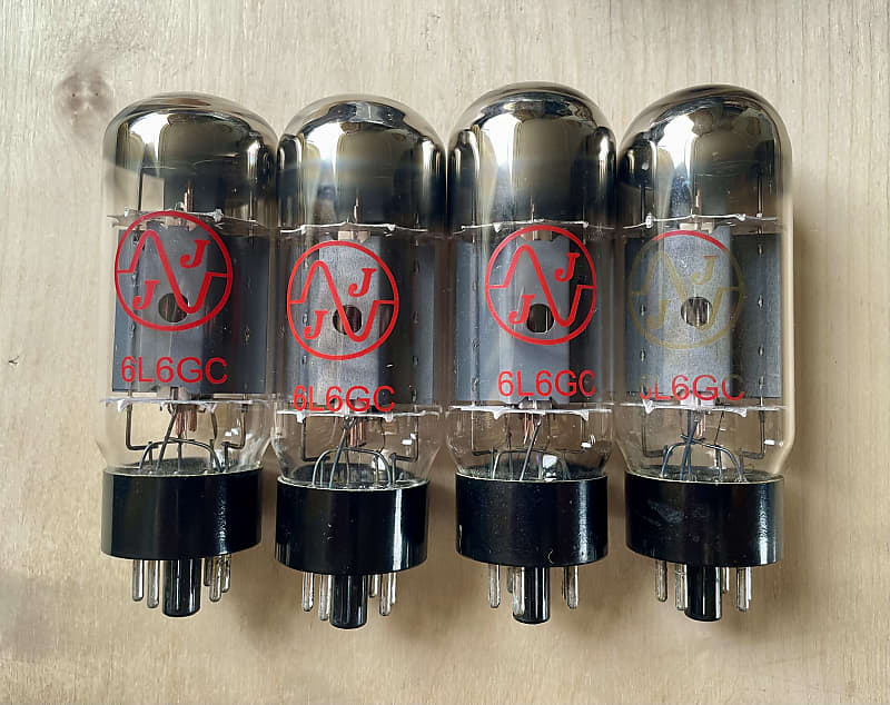 4x Matching Quad JJ 6L6GC output power valves / tubes - | Reverb
