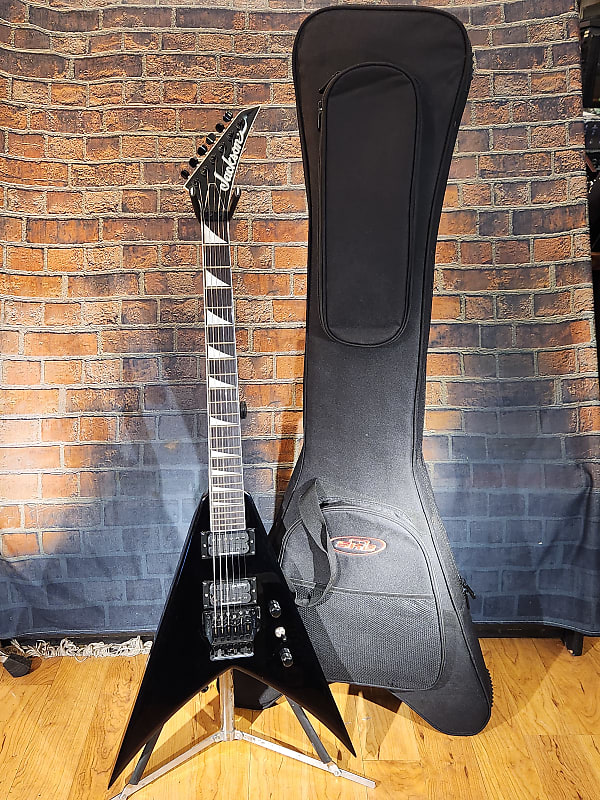UPGRADED Jackson JS Series JS32 King V Gloss Black w/ Seymour | Reverb