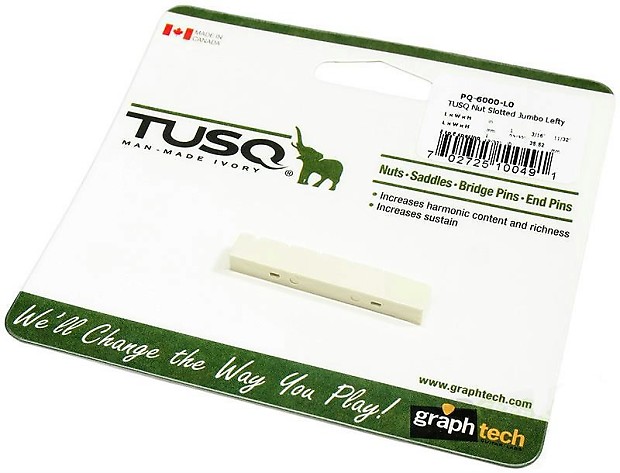 Graph Tech Slotted TUSQ Jumbo LEFTY Slotted Acoustic Guitar | Reverb