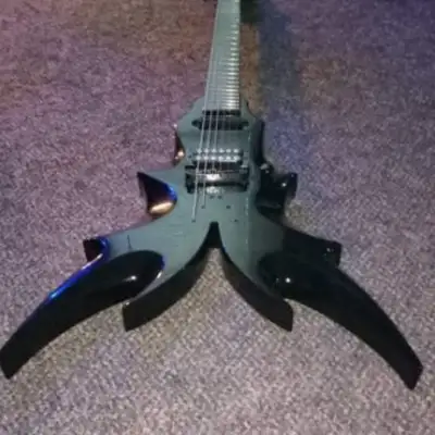 BC RICH Draco 2008 Brilliant BLACK NECK-THRU FLYING V | Reverb