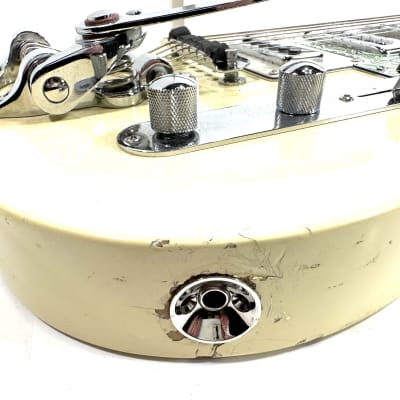 Rubber Bridge Baritone electric tele guitar with rare | Reverb Canada