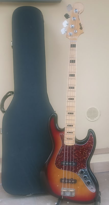 Maya Electric bass jazz bass 1978 - sunburst | Reverb