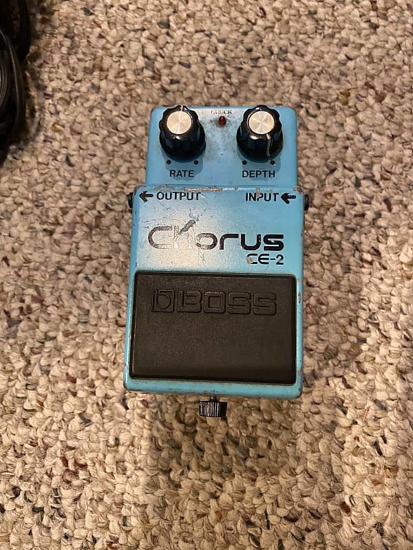 Boss CE-2 Taiwan Chorus pedal stomp box Blue | Reverb