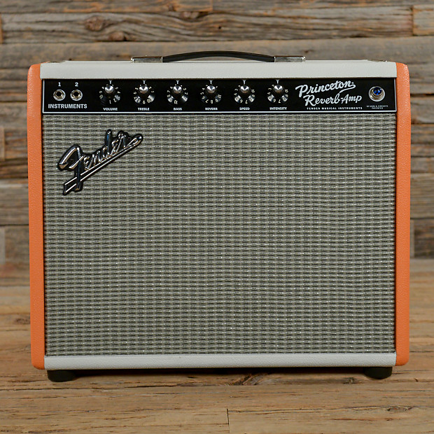 Fender FSR '65 Princeton Reverb Reissue Surf-Tone Tangerine | Reverb