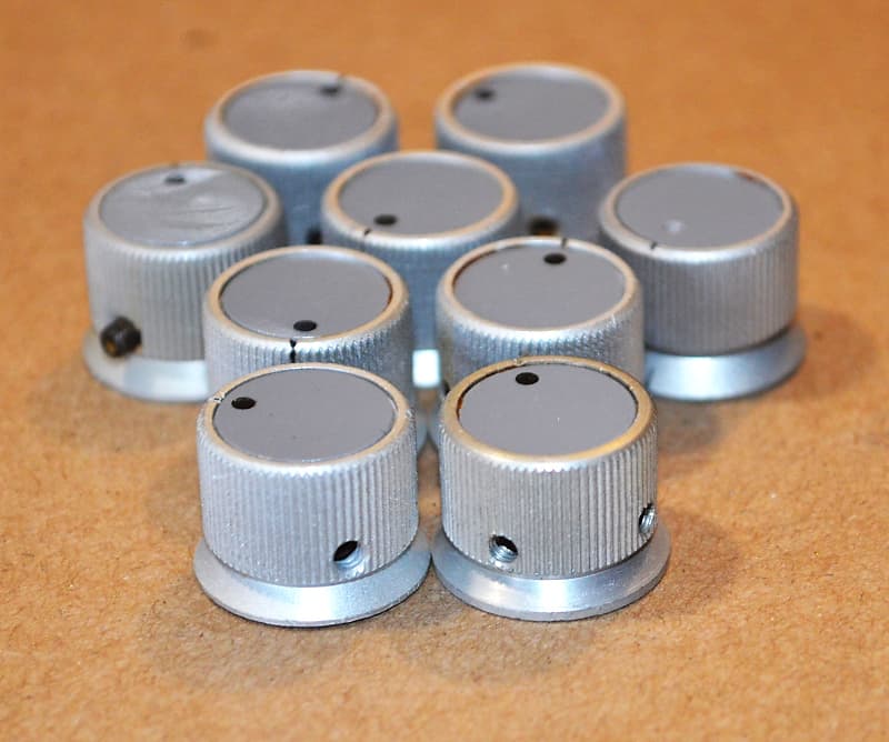 (9)Neve Small Metal Skirted Knobs for 1/8" shafts 70s? | Reverb UK