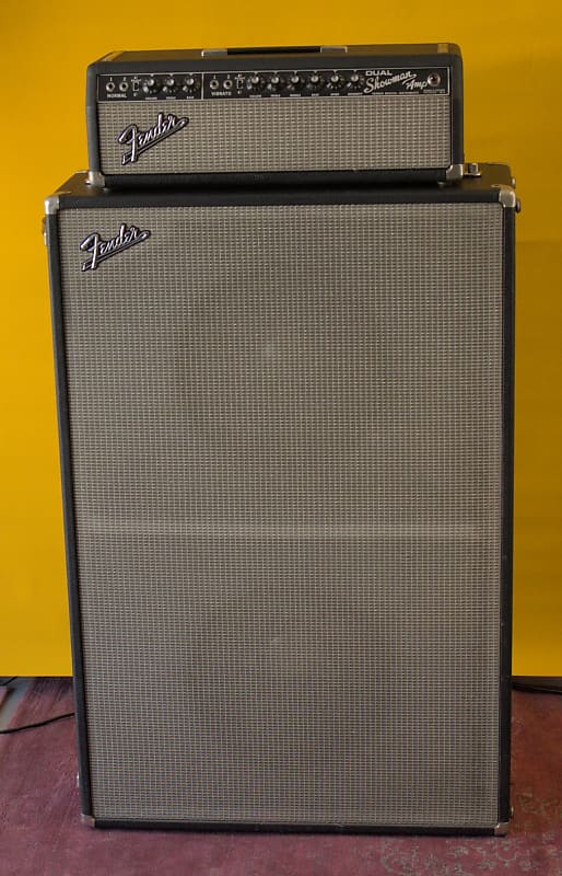 Fender Blackface Dual Showman (1966) | Reverb UK