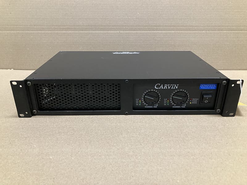 Used Carvin DCM 2000L Power Amp | Reverb