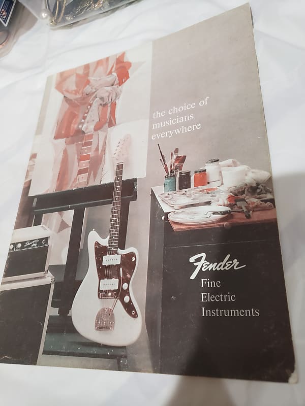 Fender Fine Electric Instruments Catalog 1961-62 | Reverb