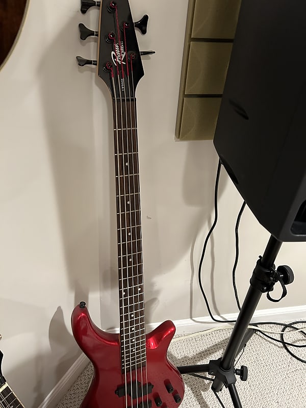 Rogue LX205B Series II 2005 Red 5 String Bass | Reverb