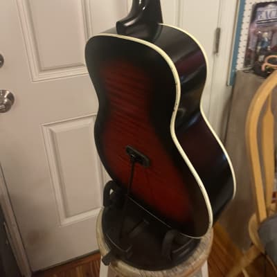 Harmony (Stella) Acoustic Parlor Guitar RARE “Fender” style | Reverb