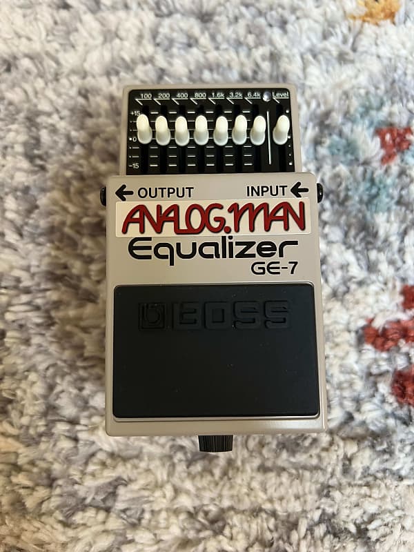 Analogman Boss GE-7 Graphic Equalizer Pro Mod EQ Taiwan | Reverb