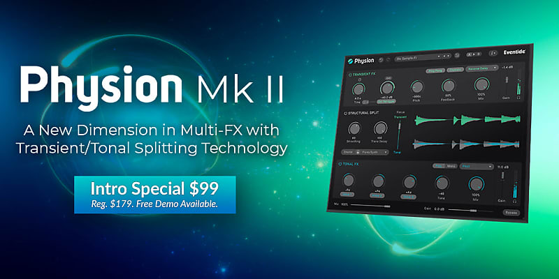 New Eventide Physion Mk II - MAC/PC Software | Reverb