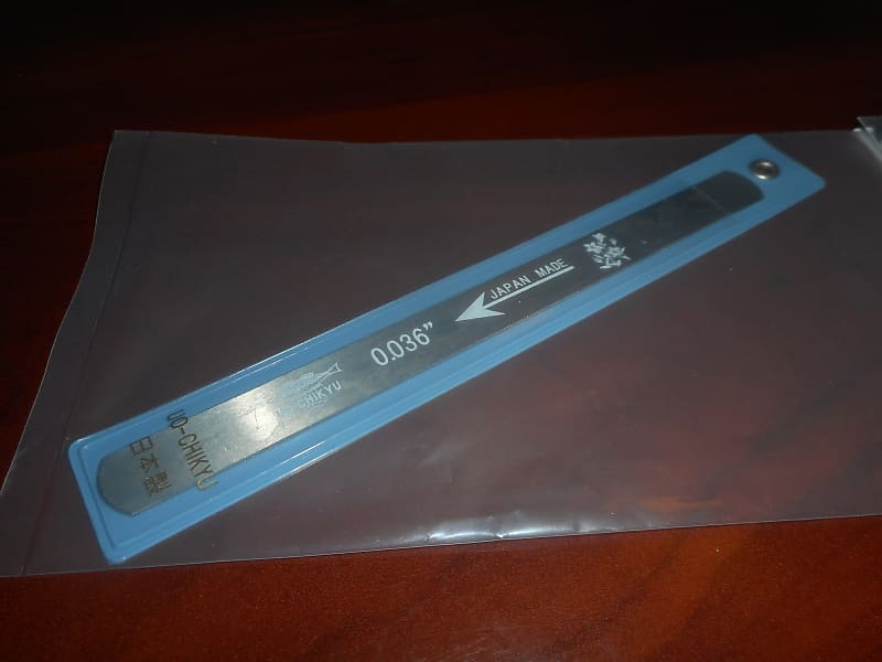 Double-Edged Nut Slotting File, .036" | Reverb Canada