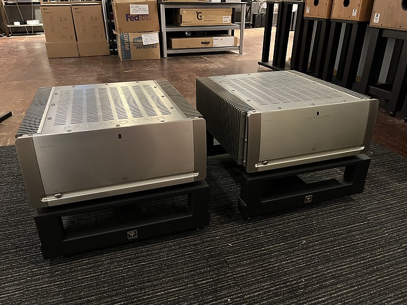 Parasound JC1 Monoblock Amplifiers w/ Sound Anchors Amplifier | Reverb
