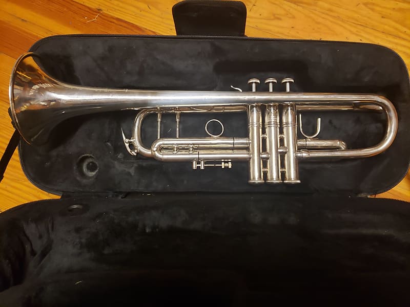 Vintage 1958 Bach Mt. Vernon 43 Stradivarius Trumpet W/ | Reverb