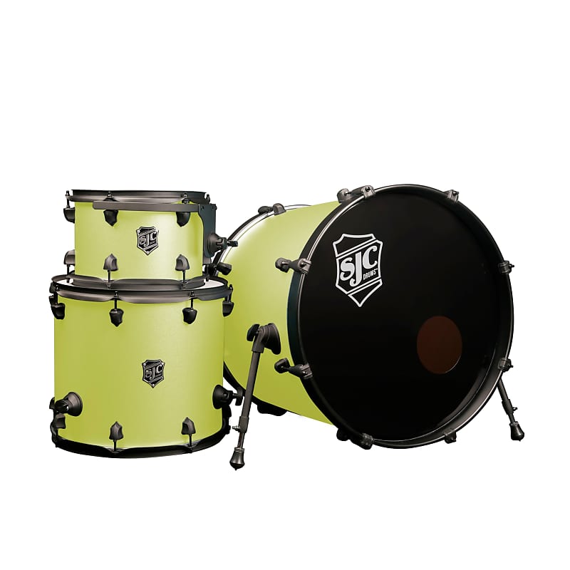 SJC Drums Pathfinder Series 3pc Shell Pack, Sublime | Reverb Canada