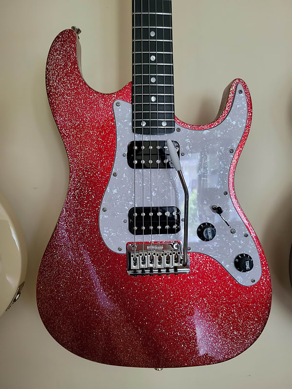 Jet Guitars JS-500 2020's - Red Sparkle | Reverb