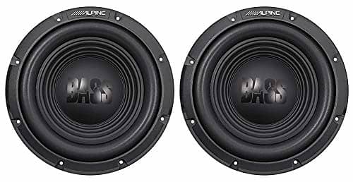 Alpine W10S4 Bassline Series - A Pair of 10" 4-ohm subwoofer | Reverb