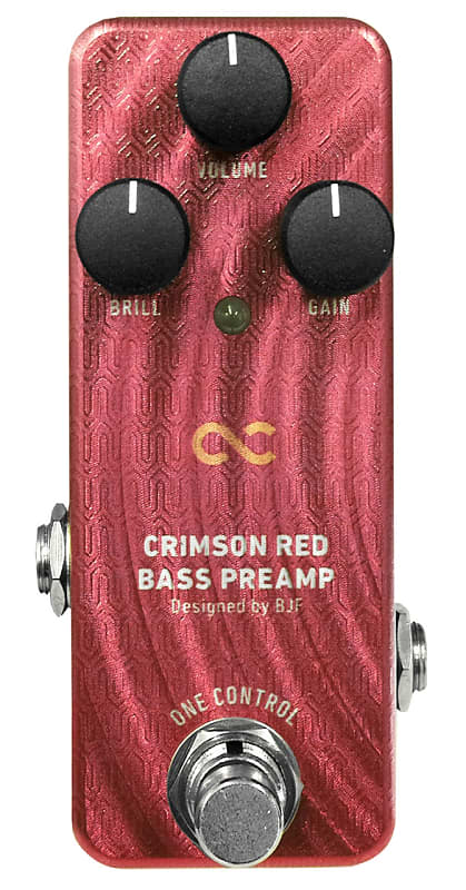 ONE CONTROL Crimson Red - Bass Preamp | Reverb Canada