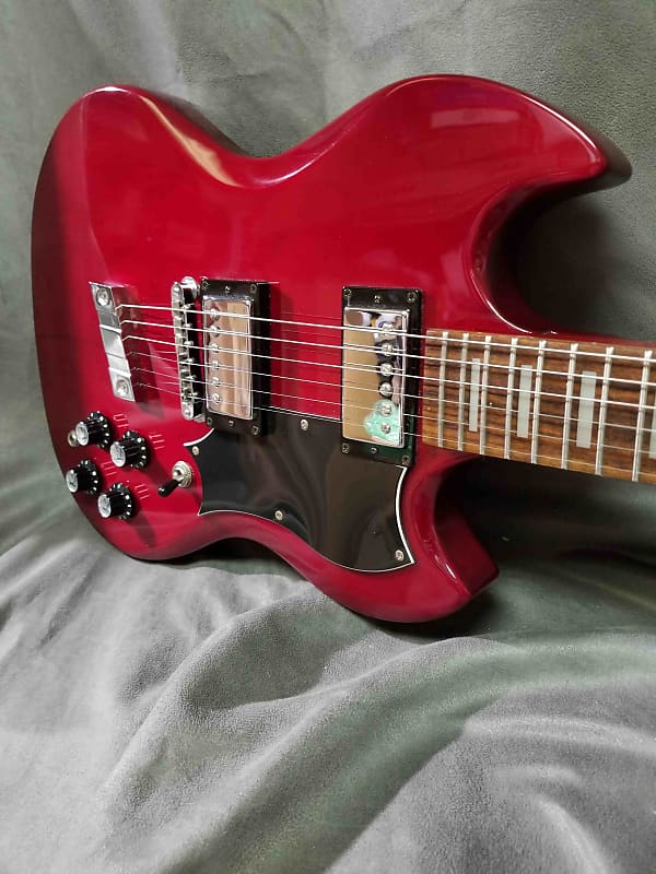 2000 DeArmond S65 - Transparent Cherry | Reverb