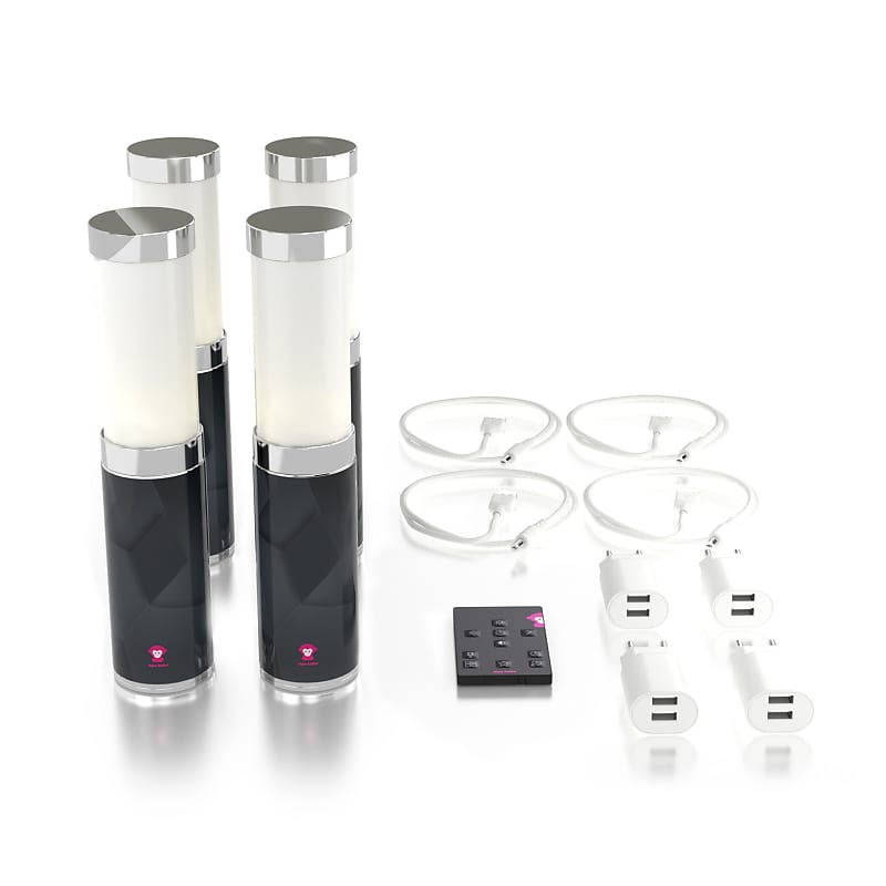 Ape Labs TableLight V2 Set of 4 - grey - Battery Powered LED | Reverb