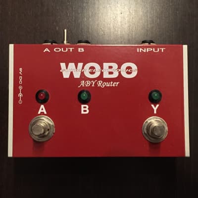True Bypass WOBO ABY router switch limited edition | Reverb France