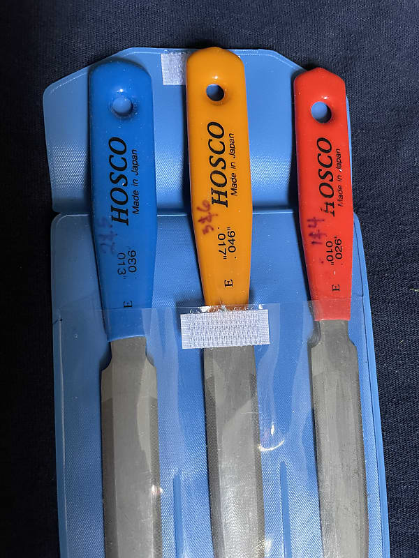 Hosco nut files | Reverb