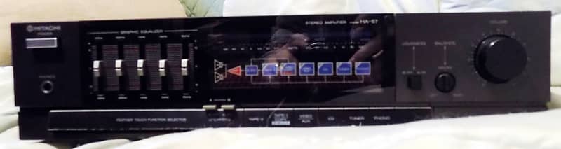 Hitachi HA-57 1985-1989 Black | Reverb