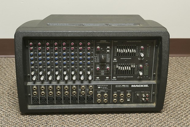 Mackie 808S 8-Channel 1200W Stereo Powered Mixer | Reverb Australia