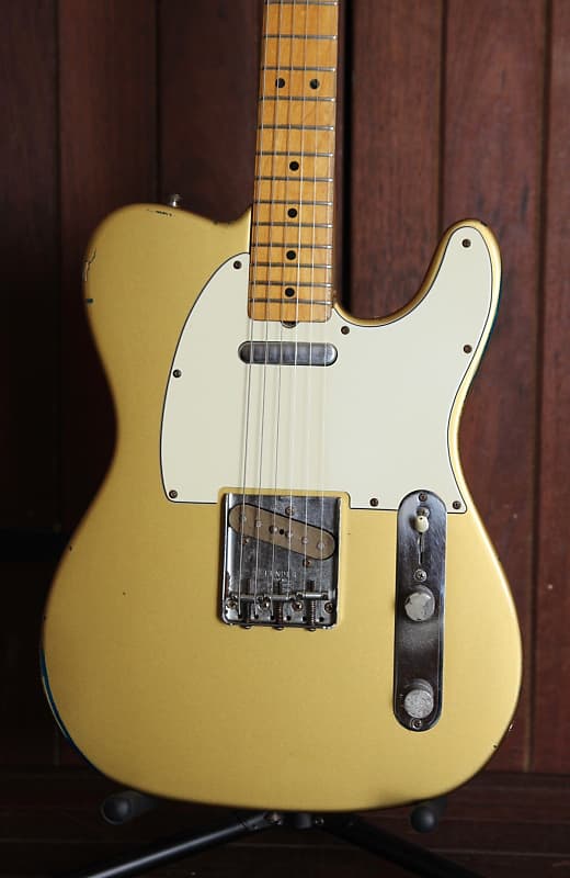 Fender Telecaster 1978 Aztec Gold Vintage Guitar | Reverb Australia