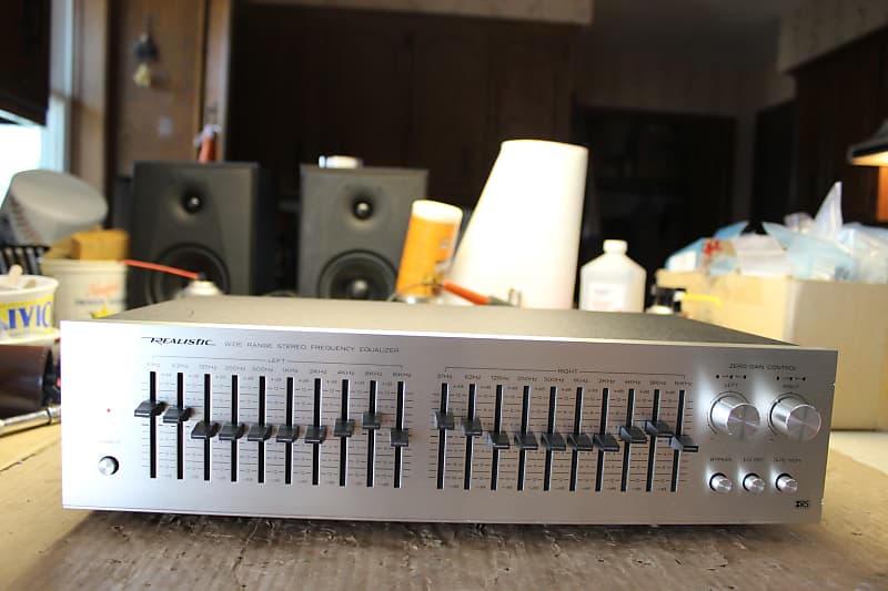 Restored Realistic 31-2000 10 band Graphic Equalizer (6) | Reverb
