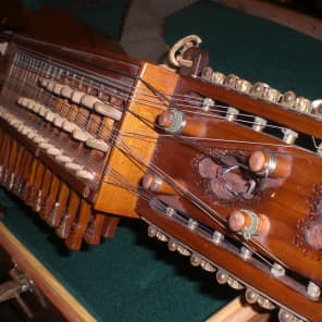 Swedish Nyckelharpa keyed fiddle folk instrument chromatic | Reverb