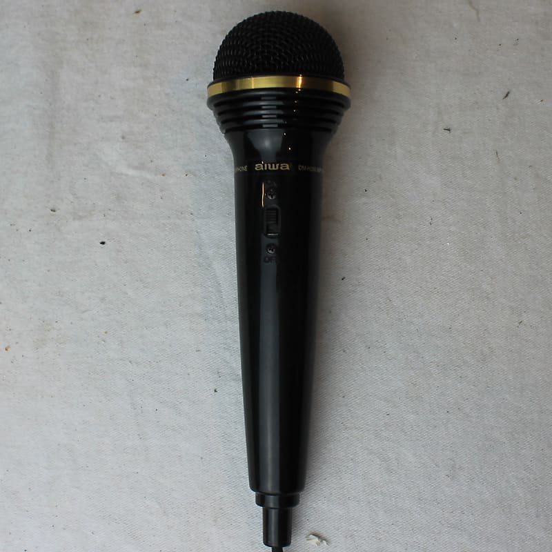 Aiwa Cardioid Dynamic Microphone Corded Wired Mic DM-H200 | Reverb UK