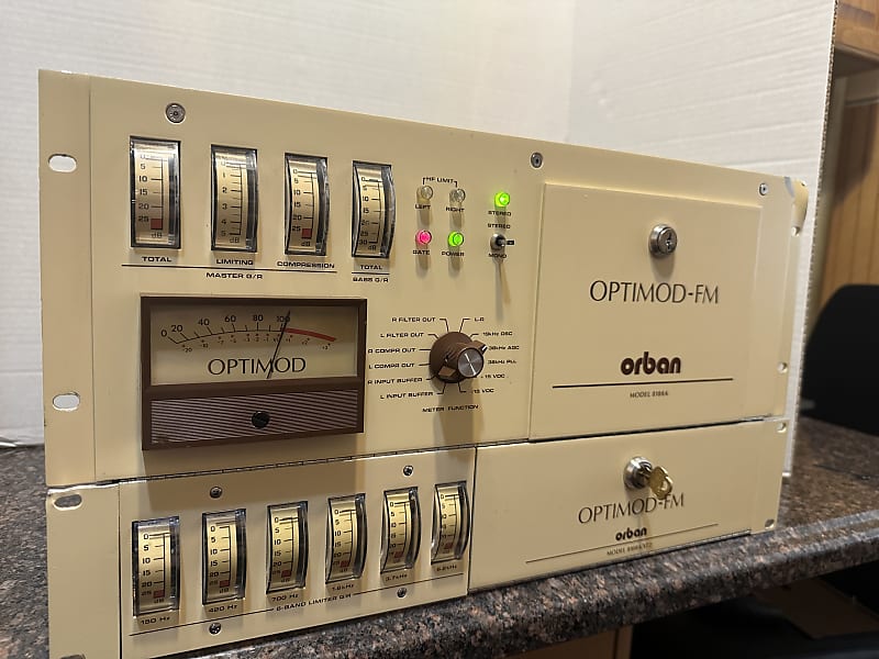 Orban OPTIMOD 8100A/1 FM & 8100 XT2 Broadcast Audio | Reverb