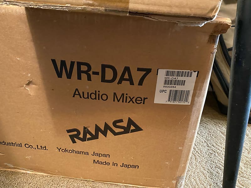 RAMSA/Panasonic DA7 Meterbridge (WR-MTBR) ~2003 | Reverb