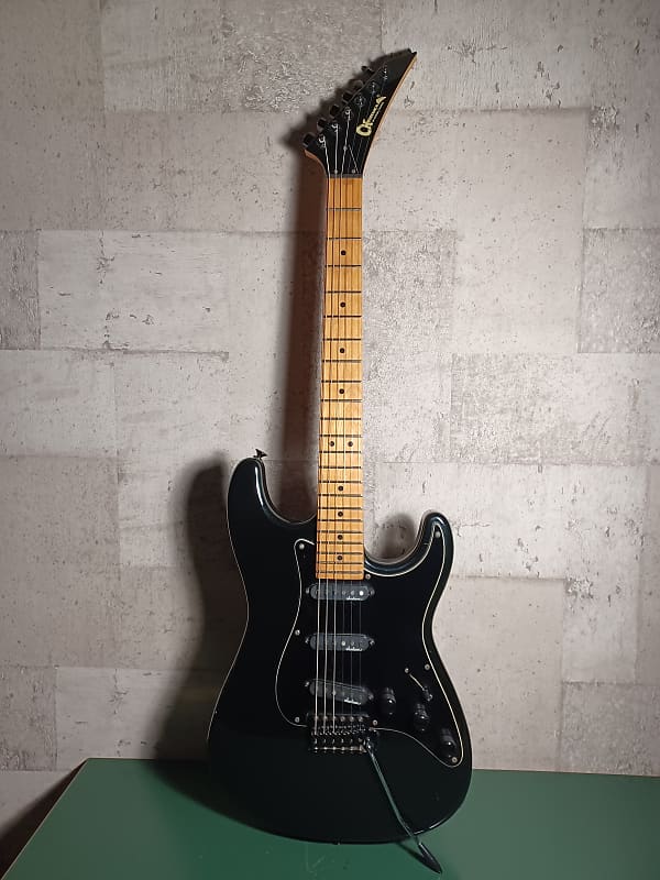Charvel Model 1A Super Strat Black Jackson USA pickups | Reverb