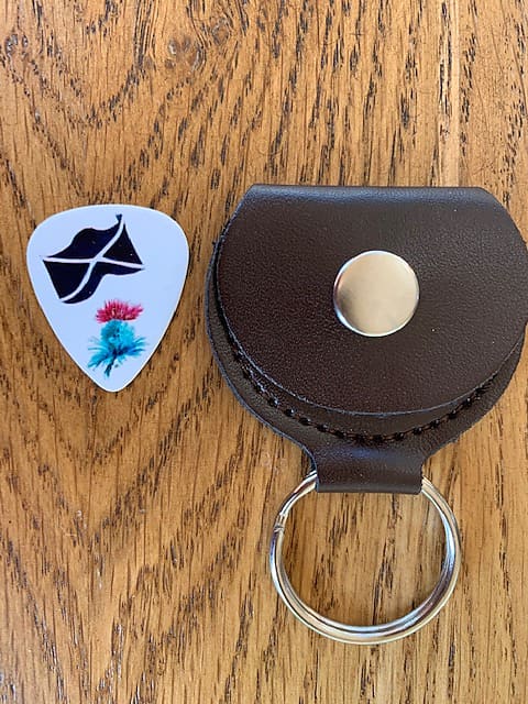 Clinky Pickhold with our New Saltire/Thistle Designed | Reverb UK