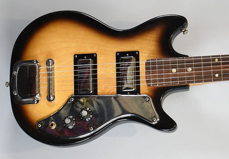 MIJ Short Scale Electric Guitar - Sunburst | Reverb