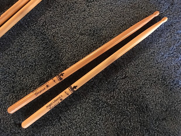 Johnny Rabb Nigel Olsson's Balistik Hickory Drum Sticks | Reverb