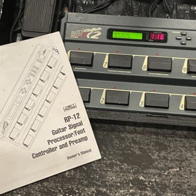DigiTech RP12 Guitar Signal Processor/ Foot Controller / | Reverb
