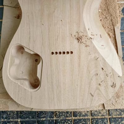 Strat Body, Tele Body, PanG. Premium Custom body kit - Nitro | Reverb
